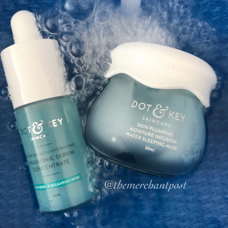 Dot & Key Hyaluronic Acid Serum & Water Sleeping Mask Review - The ...